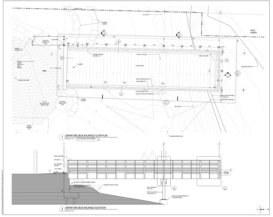 Construction of the Exclusion Departure Deck Begins - BIJAC